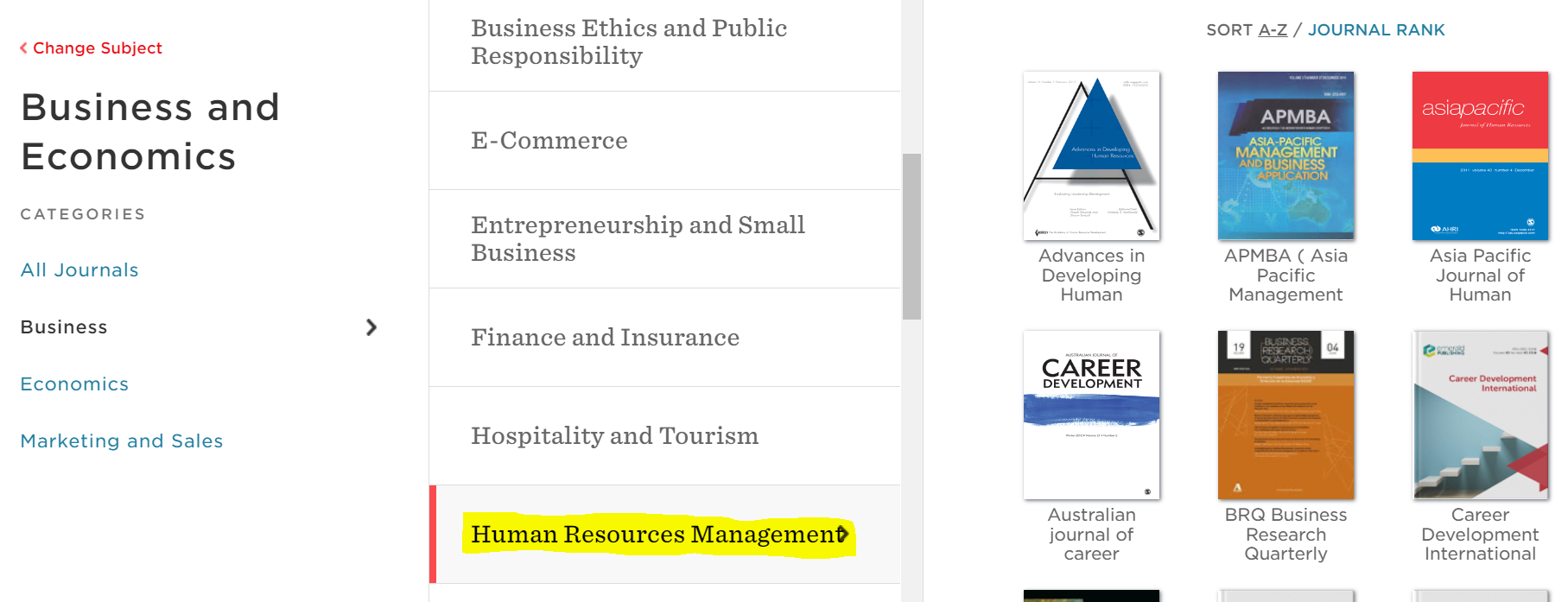 Journals – KBS library resource guide