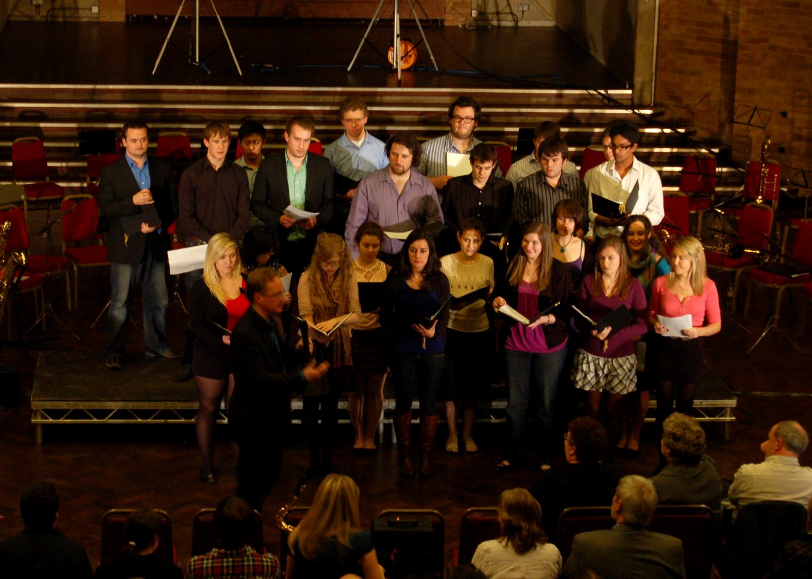 Getting all medieval: Chamber Choir at the Society Showcase | Cantus Firmus
