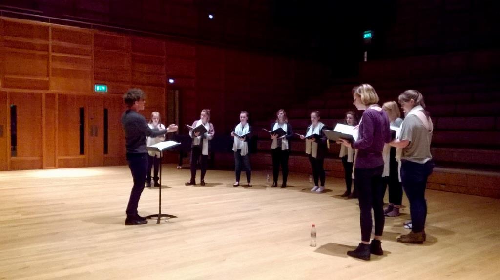 Final rehearsal before Studio 3 concert this Friday | Cantus Firmus