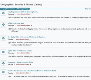 Geographical Sources and Atlases – Classics and Archaeology