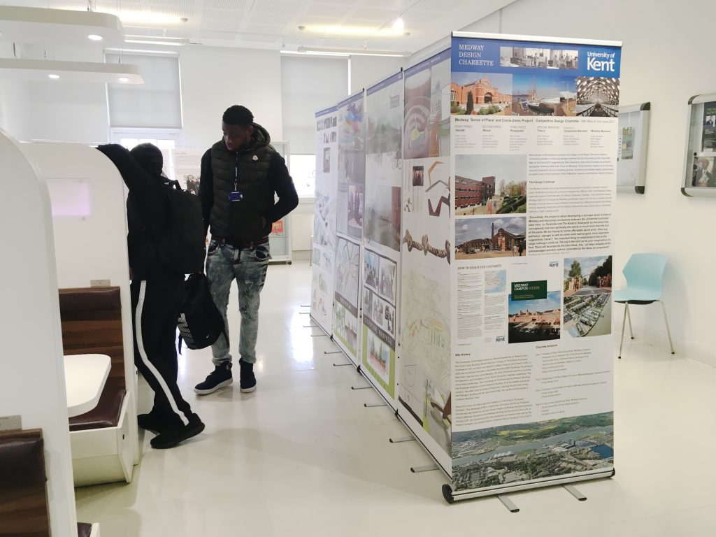 KSA Medway Charrette exhibition at Drill Hall Library – Kent School of ...