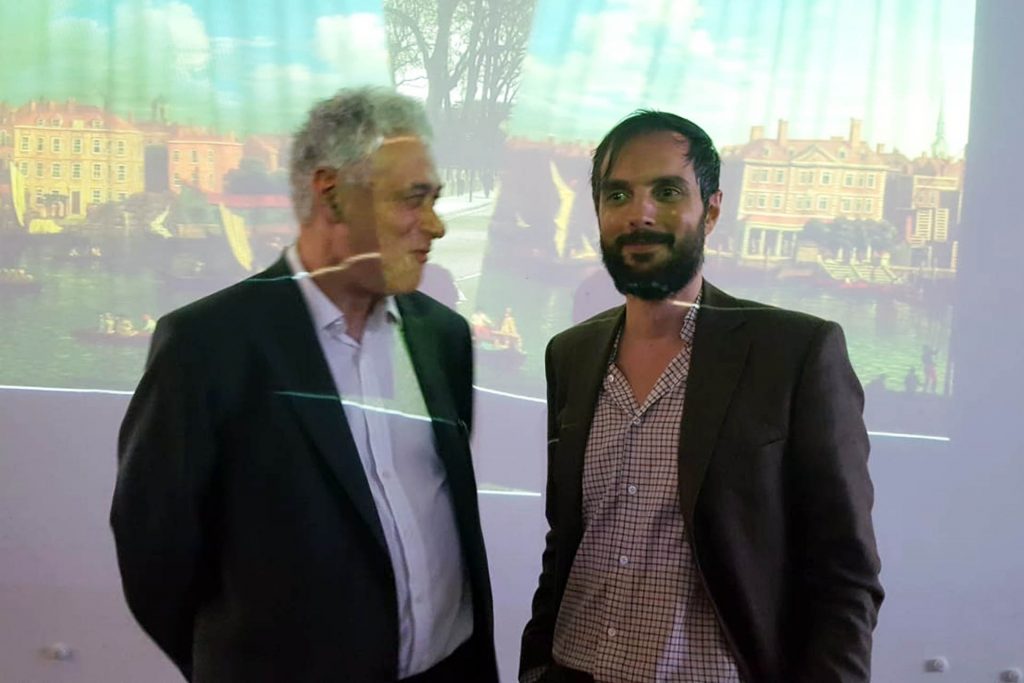 Professor Gerald Adler and Dr Manolo Guerci celebrate 'Riverine ...