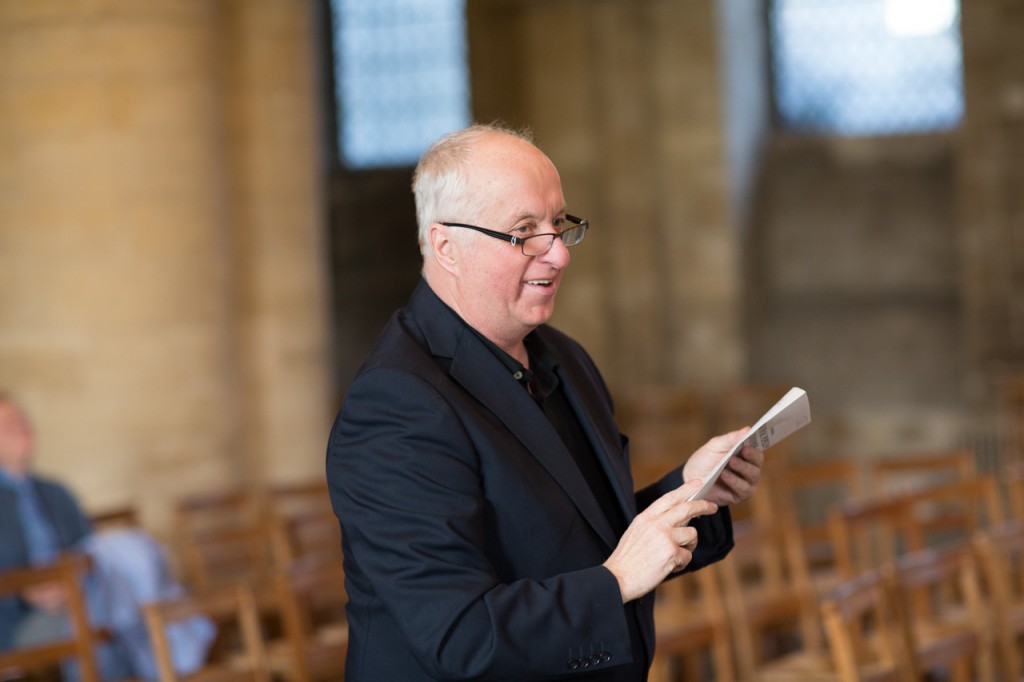 Leading British composer in rehearsal with the Chamber Choir | Music ...