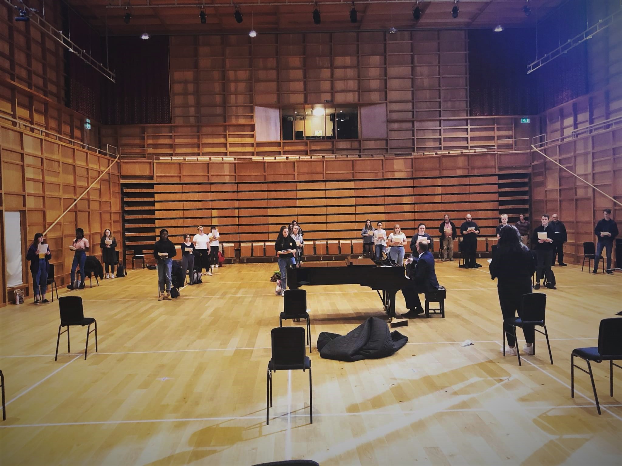 Small steps as in-person rehearsals bring music to the concert-hall ...