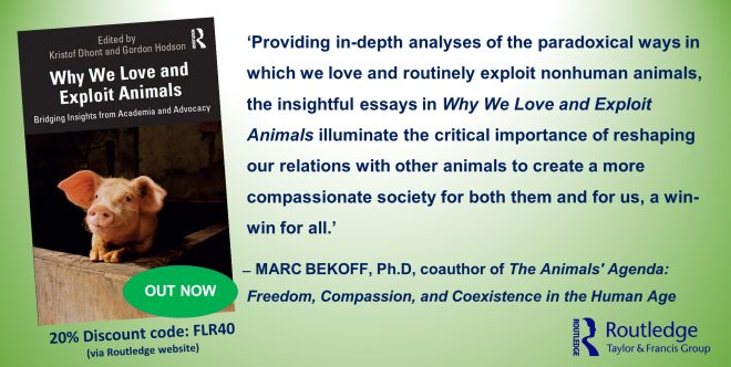 Why We Love and Exploit Animals – SHARK Lab