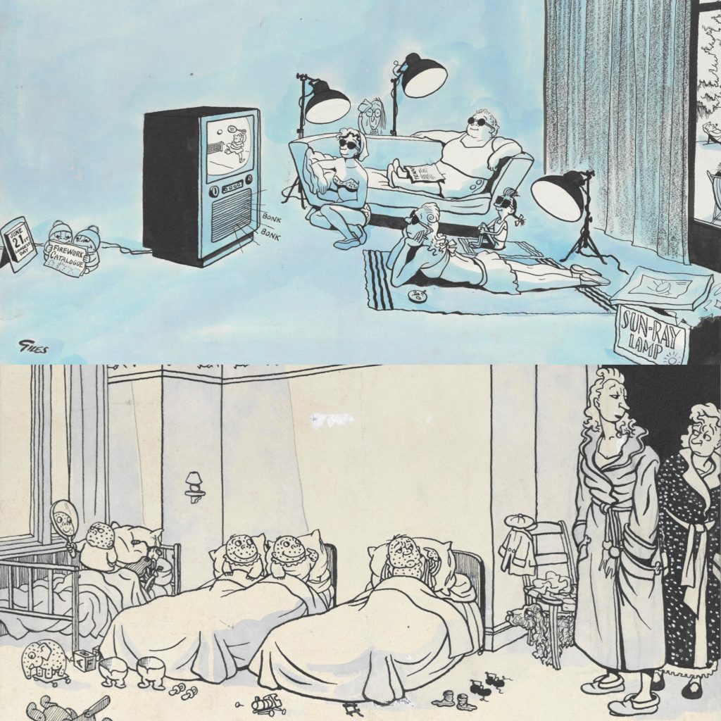 Giles Family at 75: The Characters | University of Kent Special ...