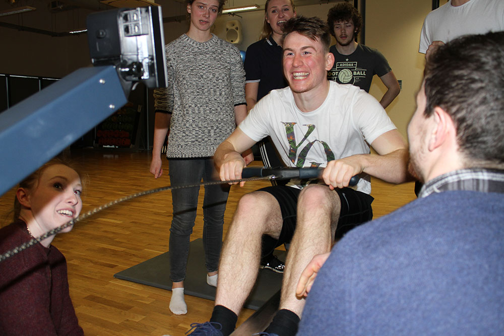 Racing with the rowers at Kent Sport | Staff and Student News