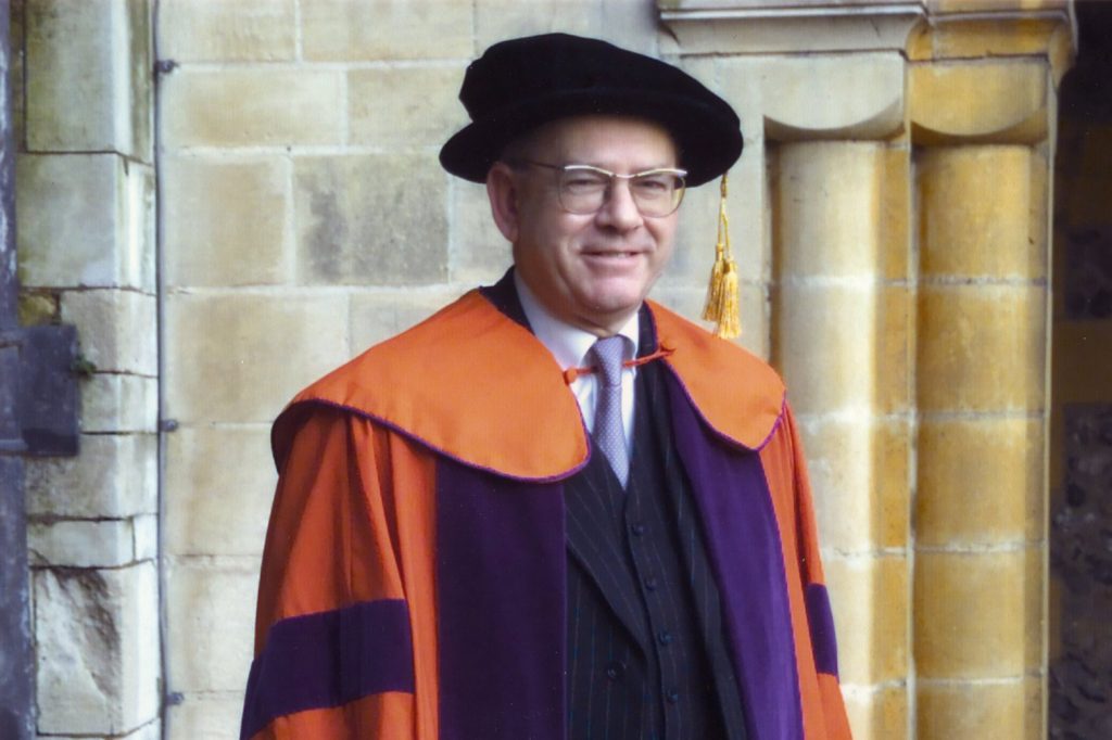 Professor Robin Sibson | Staff and Student News