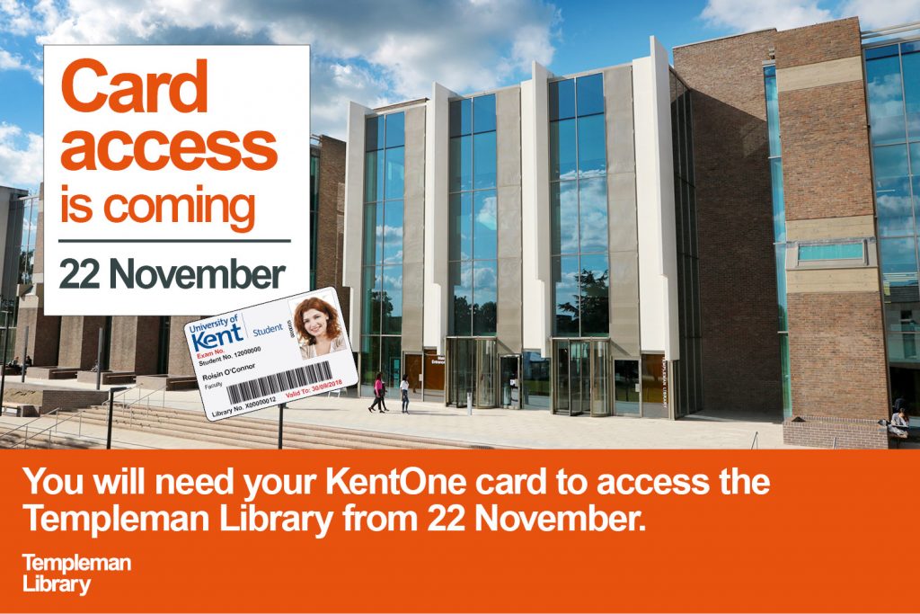 Card access to Library | Staff and Student News