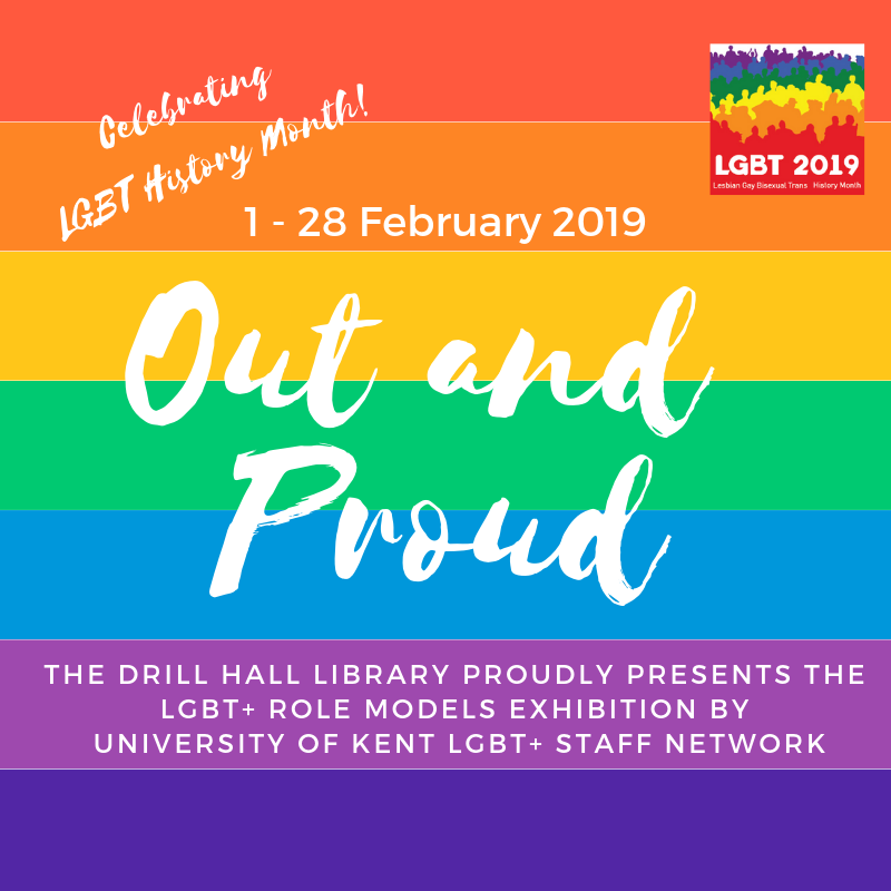 ‘Out and Proud’ LGBT+ Role Models Exhibition, Medway, 14 February ...
