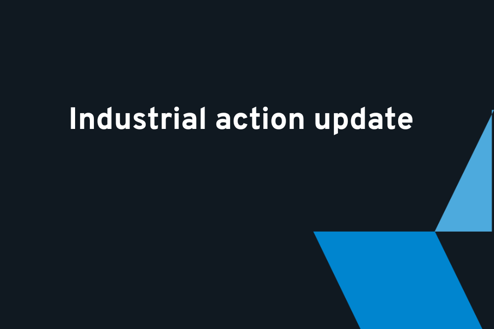 Industrial action update – November 2022 | Staff and Student News